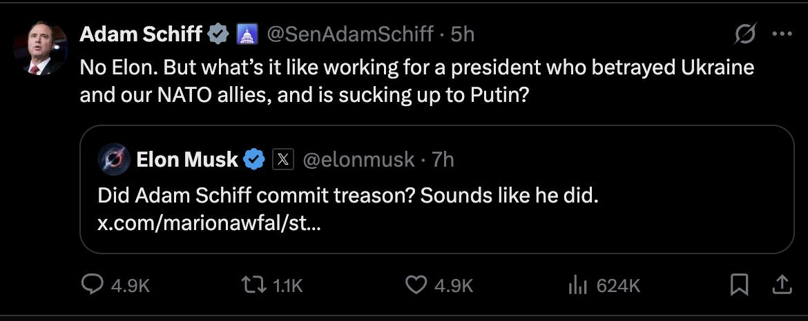 马斯克、参议员掀网路骂战 | 八阕